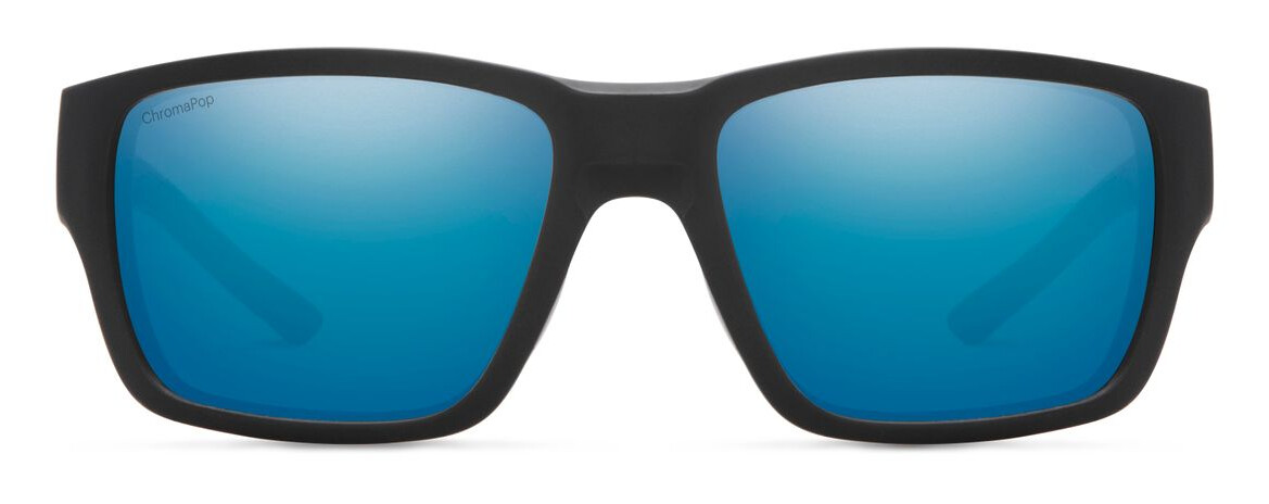 Polarizační brýle Smith Optics Outback Matte Black & Blue Mirror ...