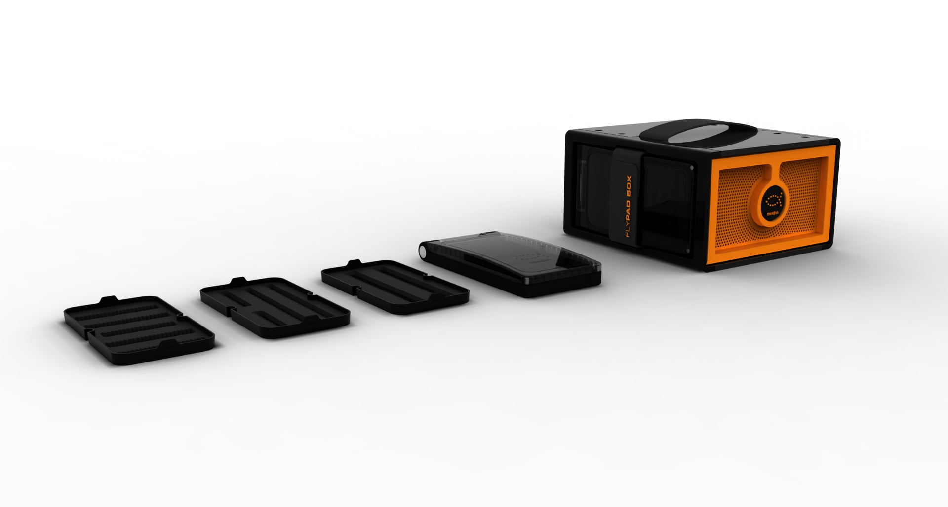 Thinkfish FlyPad Tray Vertikální Self Design, 2 magnety, 3 pásků ...